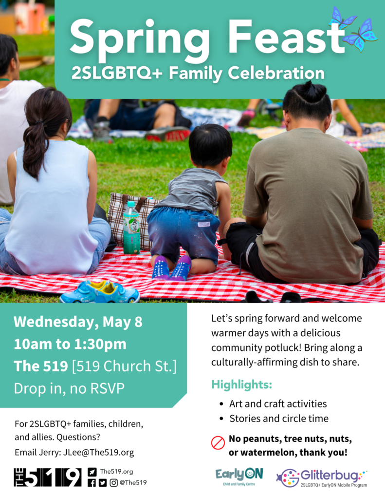 Spring Feast – 2SLGBTQ+ Family Celebration - The 519